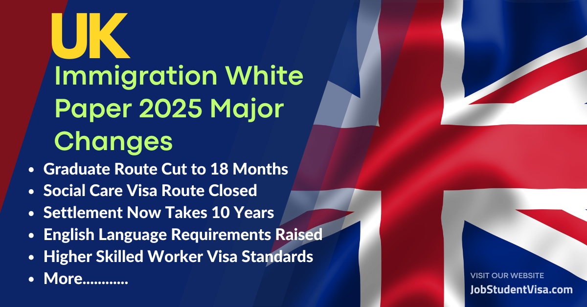 UK Immigration White Paper 2025 Major Changes for Students, Workers ...